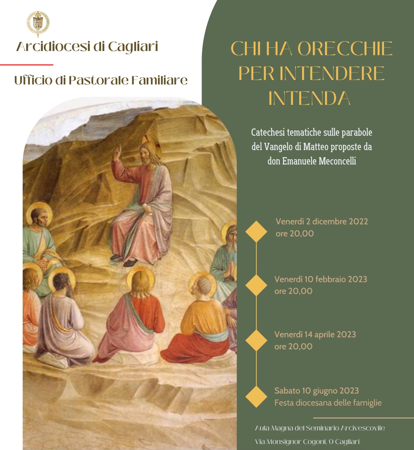 Catechesi per famiglie - Diocesi di Cagliari