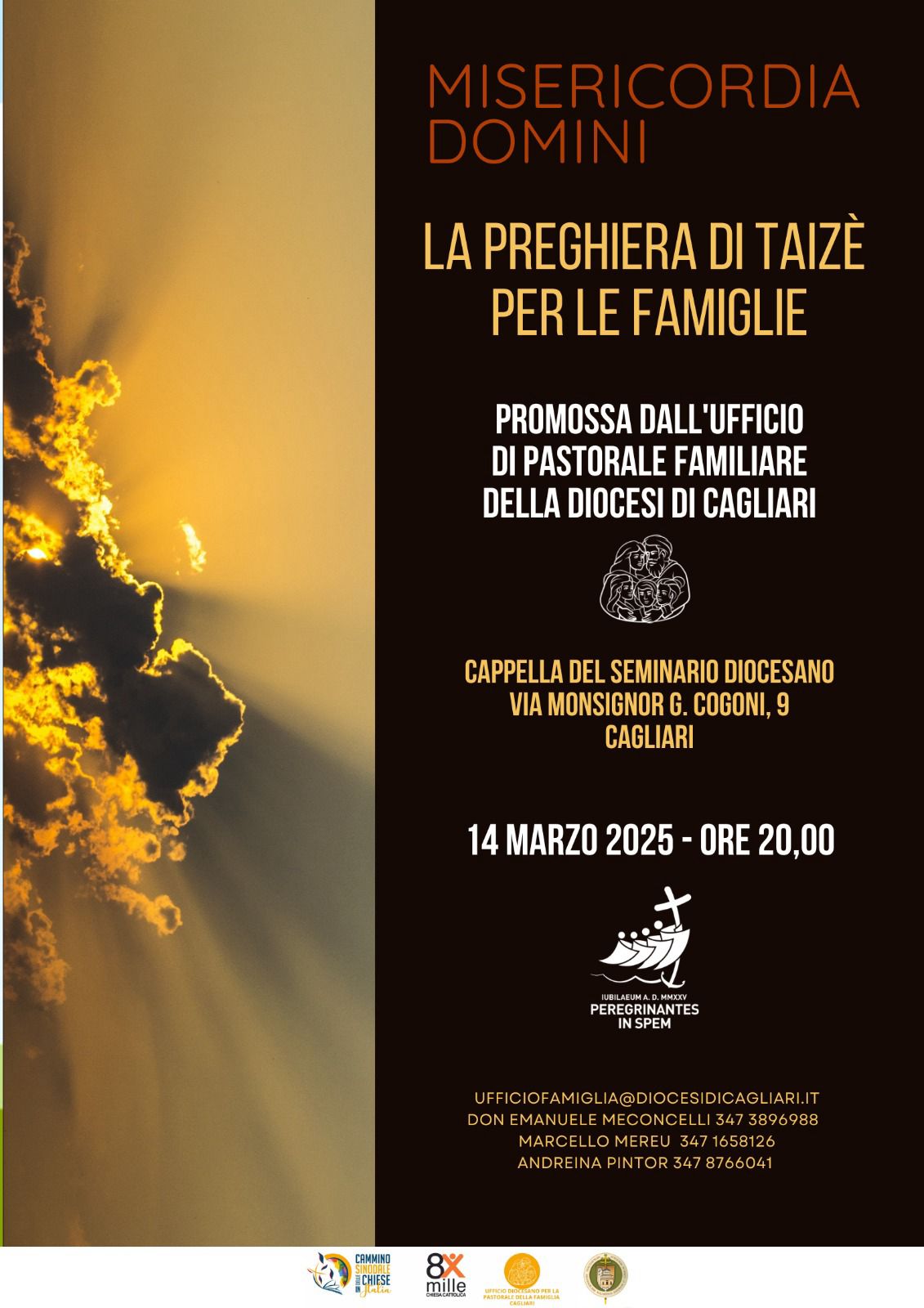 La preghiera di Taizè per le famiglie - Diocesi di Cagliari